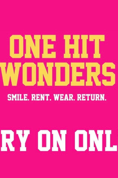 TRY ON ONLY | One Hit Wonders